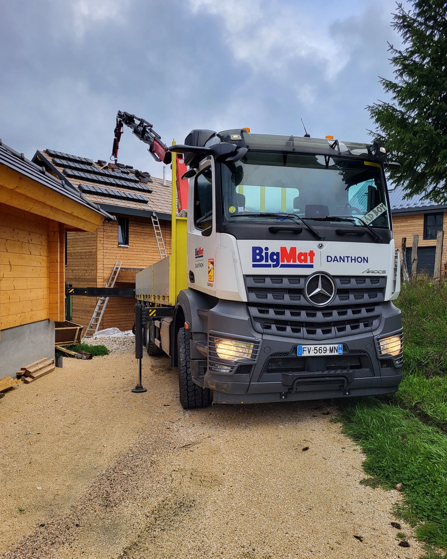 Explication d'un chargement de camion pour une livraison | BigMat