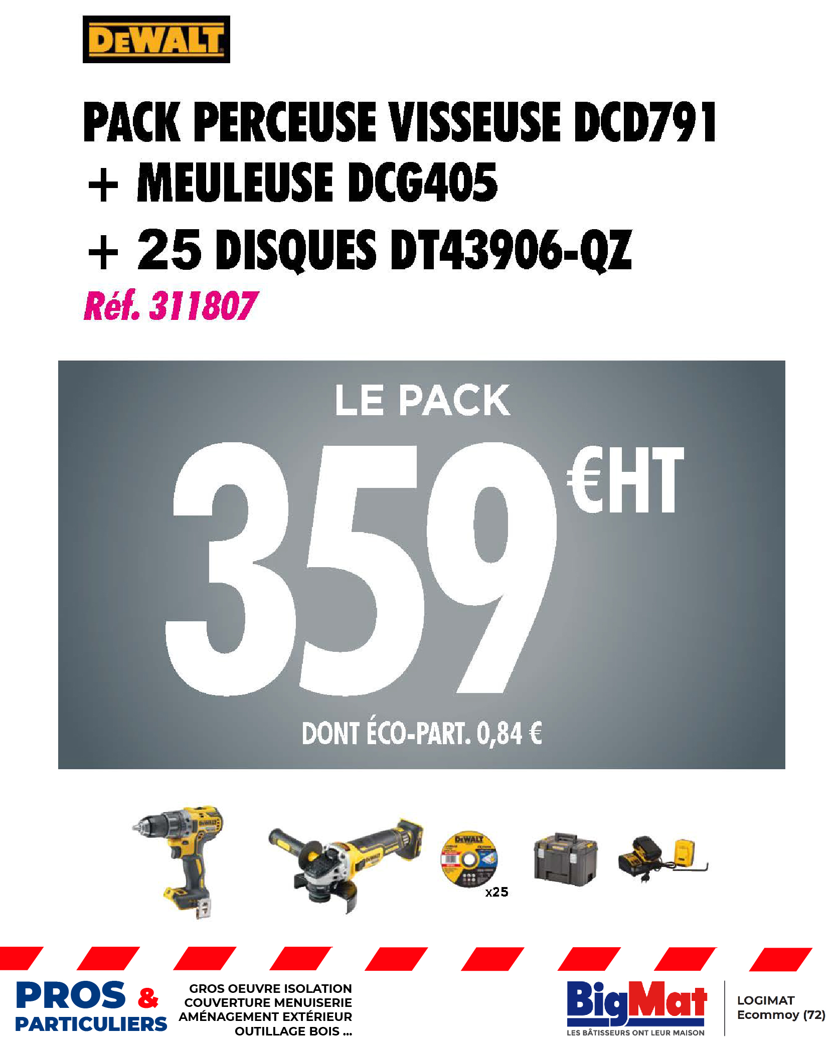 Nouvelle offre à ne pas manquer dans votre agence BigMat d'Écommoy ...