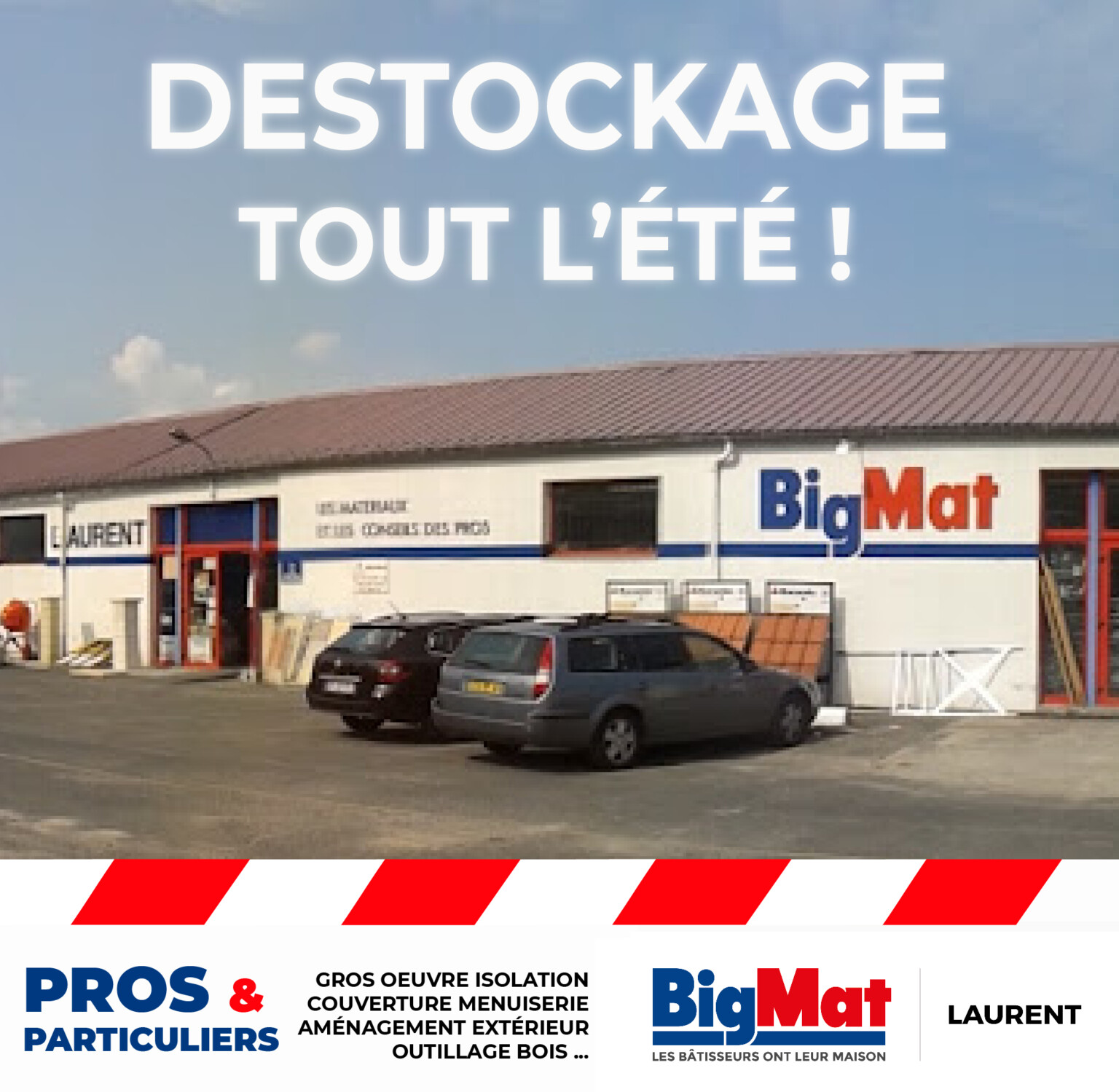 Déstockage à ne pas manquer tout au long de l'été dans vos agences ...