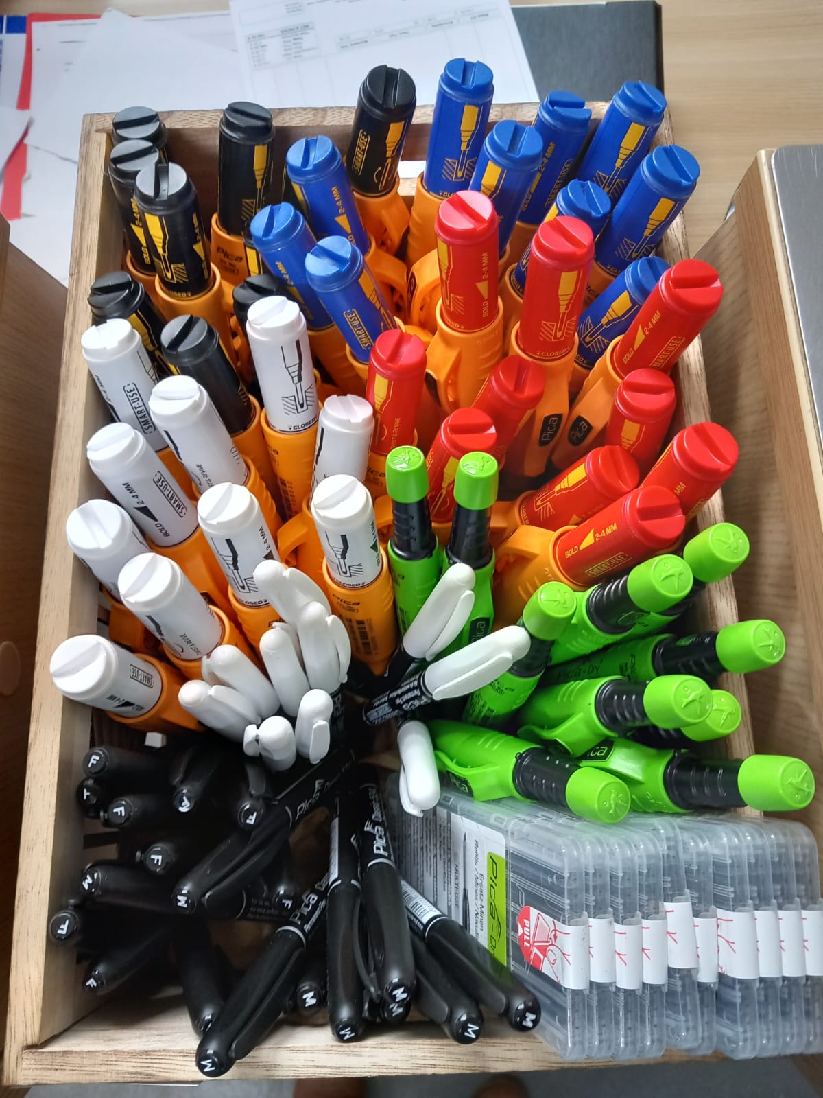 Nous avons l'immense plaisir de vous annoncer l'arrivée des marqueurs ...