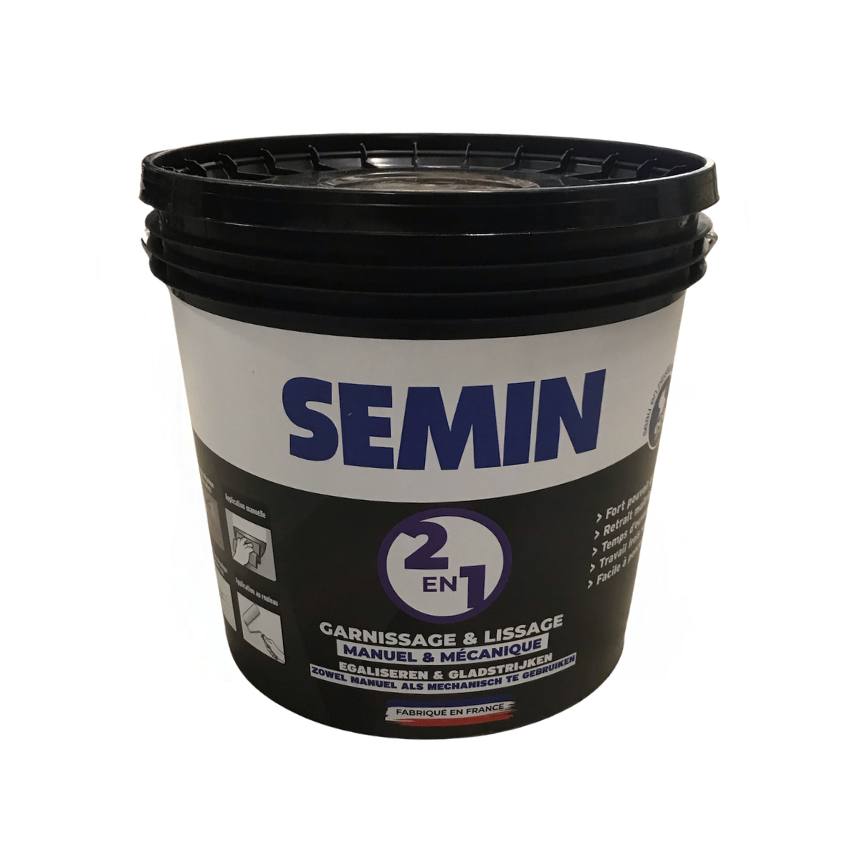 Enduit 2 en 1 garnissage & lissage - SEMIN | BigMat