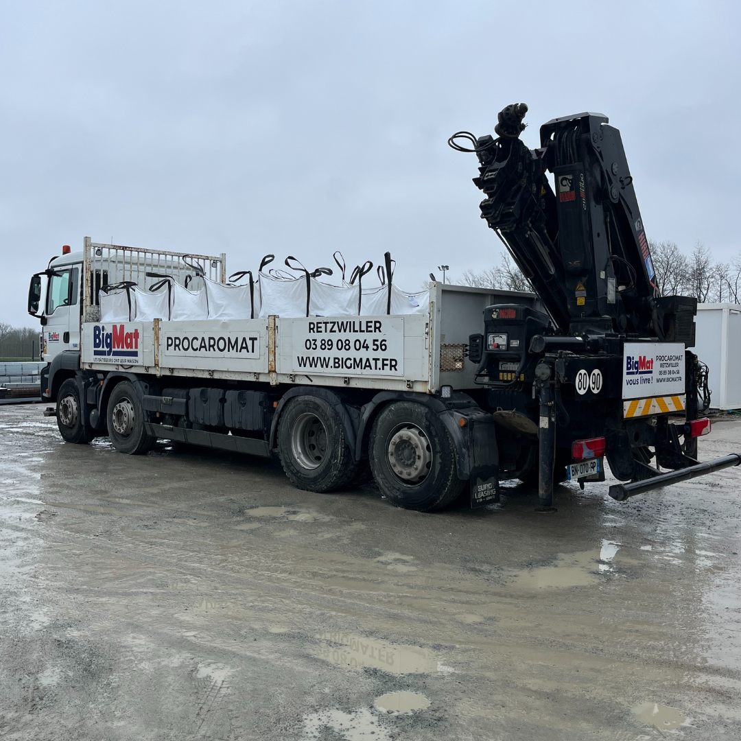 BigMat Procaromat en route pour une livraison ! | BigMat