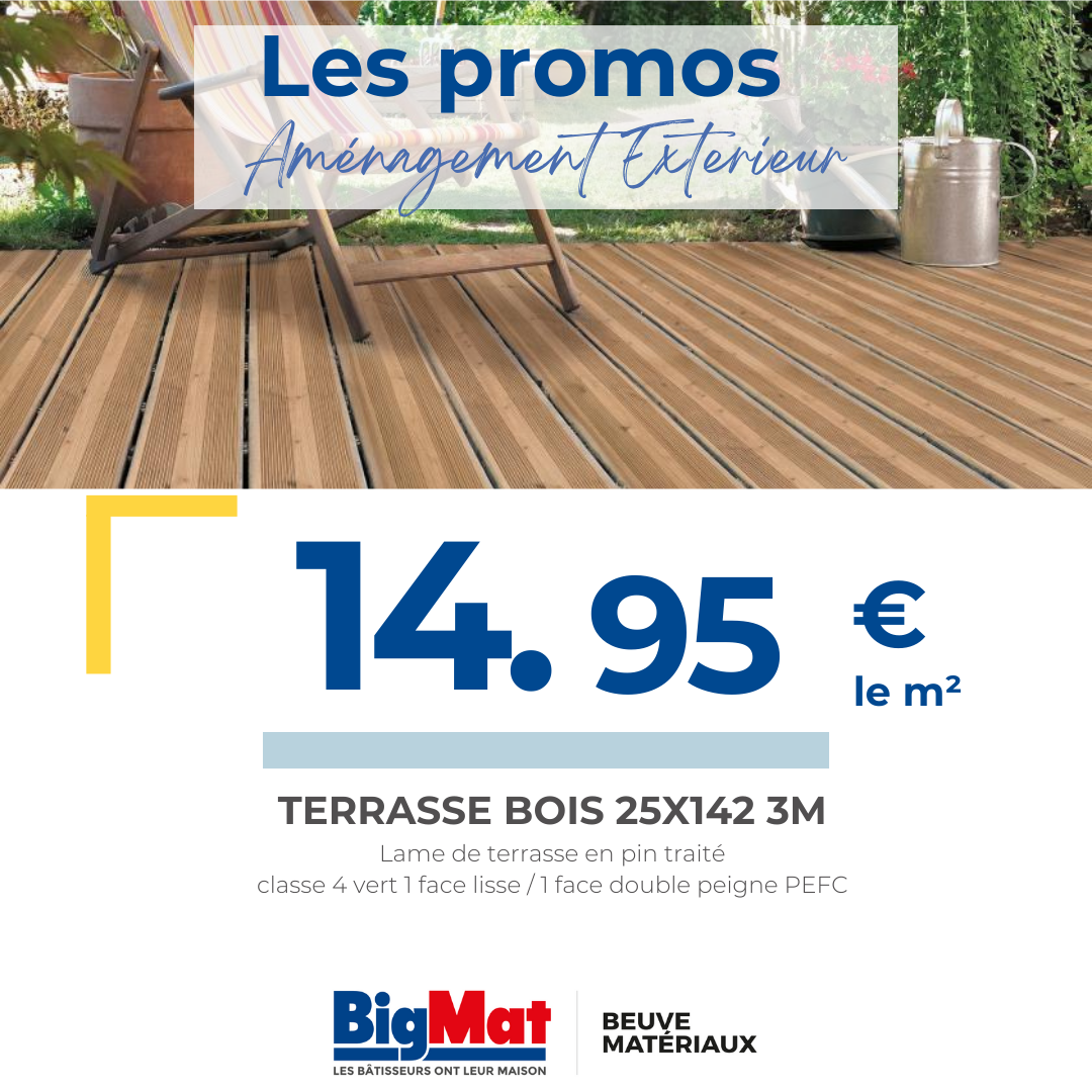 Offre terrasse bois | BigMat