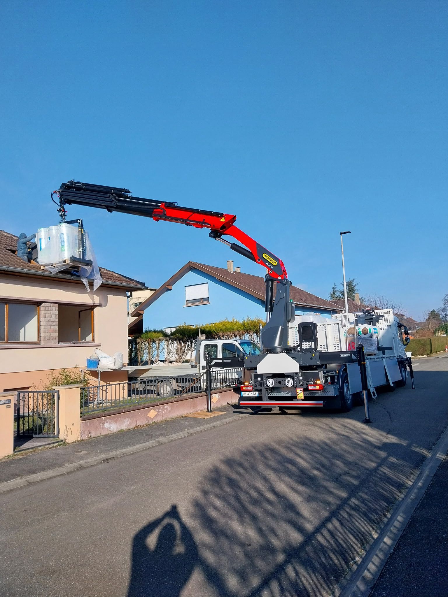 Notre nouveau camion BigMat Simler est déjà sur le terrain | BigMat